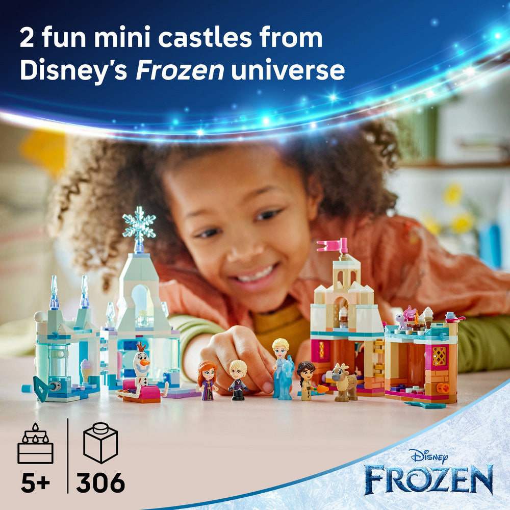 LEGO 43278 Disney Mini Arendelle Castle & Elsa's Ice Palace